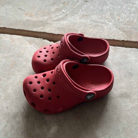 CROCS | Shoes | Toddler Classic Crocs Varsity Red | Poshmark
